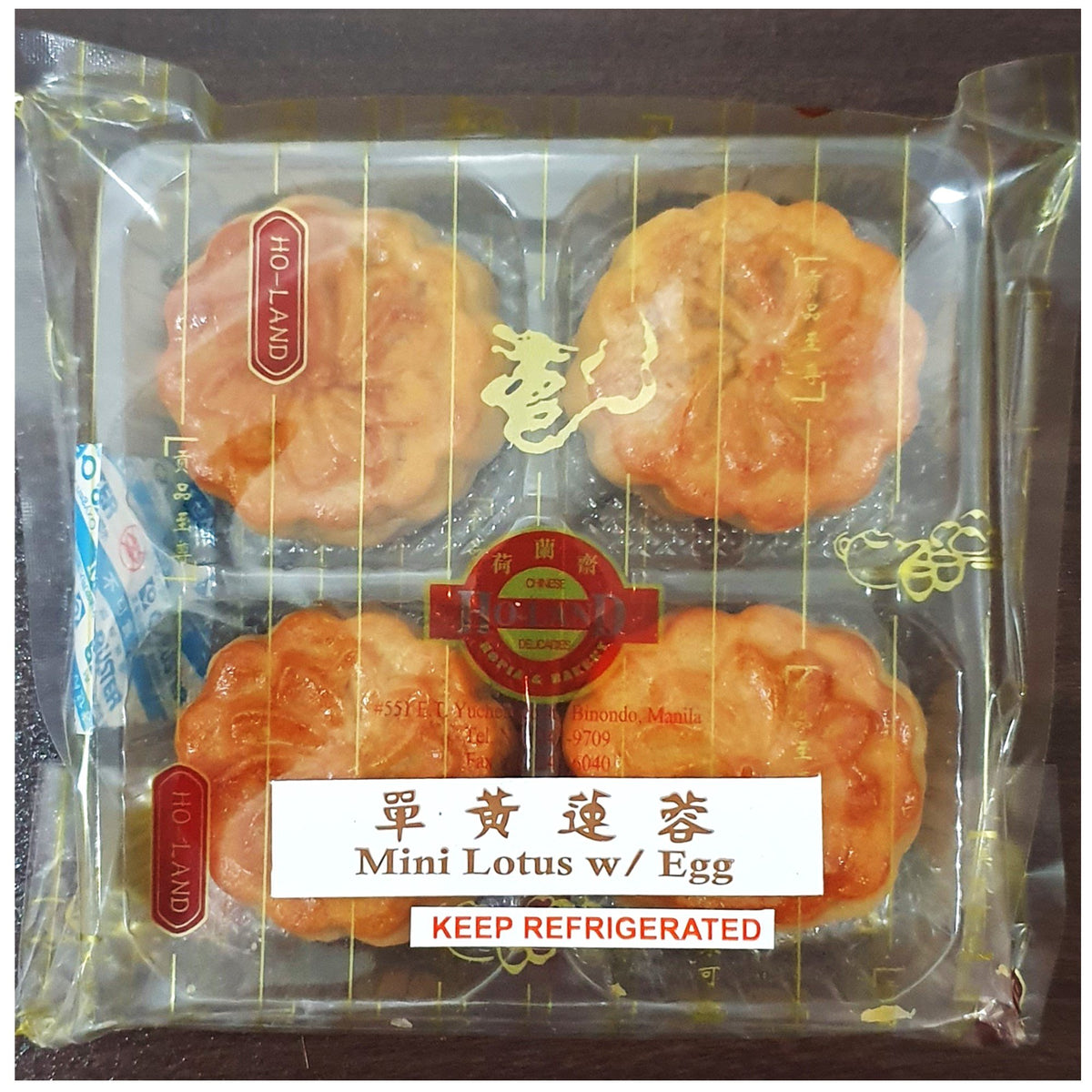Mini lotus cream 1egg 4pcs – Ho-Land Hopia